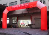 China Custom Advertising LED Inflatable Start Finish Arch For Event for sale