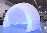 China 3m White Oxford Cloth Inflatable Bubble Igloo Dome Tent with LED Light - 3-5 Minute Setup, Custom Sizes Available for sale