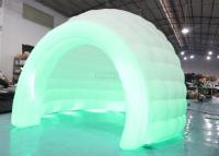 China 3m White Oxford Cloth Inflatable Bubble Igloo Dome Tent with LED Light - 3-5 Minute Setup, Custom Sizes Available for sale