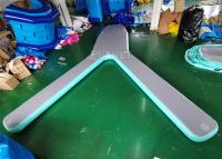 China Customized Drop Stitch Y Shape Pontoon Boat Platform For Parking for sale