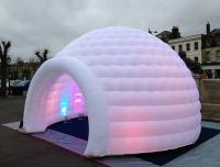 China Kids Inflatable Igloo Tent 5m x 4m with LED Lighting - Waterproof Outdoor Event Shelter for sale