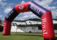 China 8x5m Custom Logo Inflatable Race Arch - Waterproof Commercial Event Entrance with CE/UL Blower for sale