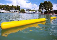 China Custom 0.9mm PVC Inflatable Long Cylinder Buoy Tube - 0.8m Diameter × 6m Length for Water Parks for sale