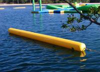 China Inflatable Training Buoy 0.8m x 6m PVC Floating Cylinder for Water Park Racing Marks for sale