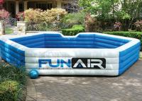 China Inflatable Gaga Ball Pit 15x15 ft Portable PVC Court for Kids Outdoor Games CE Certified for sale