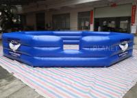 China Custom Size Air Sealed PVC Inflatable Gaga Ball Pit 6.5x6.5x1M for Kids Adults for sale