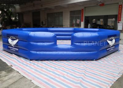 China Custom Size Air Sealed PVC Inflatable Gaga Ball Pit 6.5x6.5x1M for Kids Adults for sale