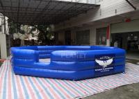 China Custom Size Air Sealed PVC Inflatable Gaga Ball Pit 6.5x6.5x1M for Kids Adults for sale