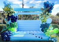 China Customized Outdoor Wedding Inflatable Bounce House 4m x 4m PVC Jumping Bouncer for sale