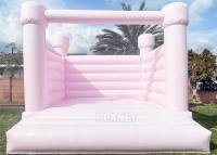 China Commercial Inflatable Bounce House with Water Slide 0.55mm PVC for Party Rental Business for sale