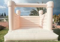 China Commercial Inflatable Bounce House with Water Slide 0.55mm PVC for Party Rental Business for sale