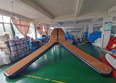 China Inflatable Y Dock 6m Double Wall PVC Pontoon Boat Jet Ski Floating Platform for sale