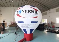 China Custom Inflatable Hot Air Balloon Advertising Balloon 2.8m for Rooftop Promotions for sale