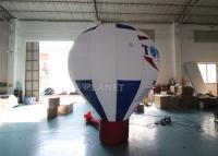 China Custom Inflatable Hot Air Balloon Advertising Balloon 2.8m for Rooftop Promotions for sale
