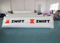 China 0.9mm PVC Tarpaulin Inflatable Long Tube Cylinder Life Buoy for Triathlon Swim Marker for sale