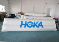 China 0.9mm PVC Tarpaulin Inflatable Long Tube Cylinder Life Buoy for Triathlon Swim Marker for sale