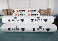 China Custom Size Inflatable Surface Marker Buoy 0.6mm PVC Tube Marker for Water Sports for sale