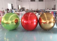 China Large PVC Inflatable Reflective Mirror Ball 2m Diameter for Party Event Decoration for sale