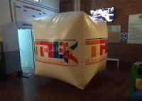 China Custom Logo Inflatable Cube Swim Buoy 2.0m Floating Water Marker Buoy for Water Events for sale