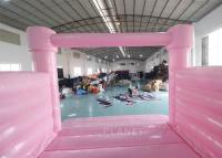 China Commercial White Inflatable Bounce House 4x4x3m Wedding Bouncy Castle for Sale for sale