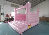 China Commercial White Inflatable Bounce House 4x4x3m Wedding Bouncy Castle for Sale for sale