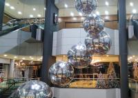 China Inflatable Mirror Ball 2m Advertising Decorative PVC Balloon for Event Party Promotion for sale