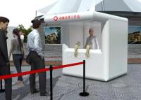 China Inflatable Nucleic Acid Test Booth 2x2.5x2.2m Portable Hospital Sampling Station for sale
