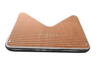 China 3x2m Inflatable V Dock with 0.9mm PVC Tarpaulin for Boats and Jet Skis - Heavy Duty Floating Platform for sale