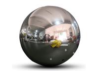 China PVC Inflatable Mirror Ball 0.3mm Reflective Surface with CE/UL Certification for Events and Advertising for sale