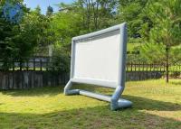 China 14ft Sealed Inflatable Outdoor Projection Movie Screen with 0.6mm PVC Material and 2+ Week Inflation Duration for sale