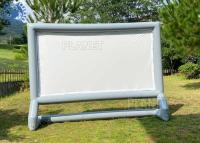 China 14ft Sealed Inflatable Outdoor Projection Movie Screen with 0.6mm PVC Material and 2+ Week Inflation Duration for sale