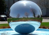 China Custom Silver Hanging Reflective Inflatable Mirror Balloon Decorative Ball for sale