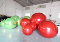 China Custom Size Double Layer PVC Inflatable Mirror Ball 0.6m to 2.0m for Events for sale