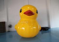 China Giant Inflatable Yellow Duck 3m 4m 5m 6m PVC Advertising Water Floating Rubber Duck for sale