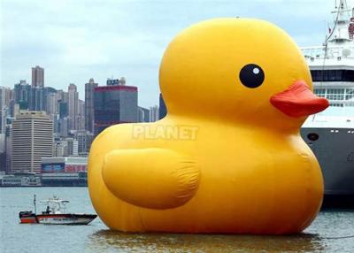 China Giant Inflatable Yellow Duck 3m 4m 5m 6m PVC Advertising Water Floating Rubber Duck for sale