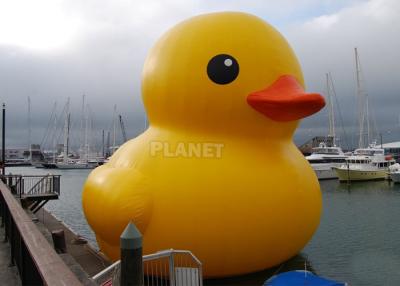 China Customized Giant Inflatable Yellow Duck 3m-6m PVC Advertising Float for Events for sale