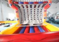 China Giant Inflatable Connect 4 Basketball Shooting Game 3.65m x 3m x 3.65m with Air Blower for sale