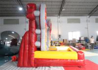 China Giant Inflatable Connect 4 Basketball Shooting Game 3.65m x 3m x 3.65m with Air Blower for sale