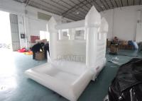 China White 10ft Inflatable Bounce House PVC Toddler Bouncy Castle 3x2.5x2.5m for sale