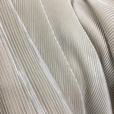 China Three-Dimensional Striped Pleated Textured Matte Pleated Fabric for sale