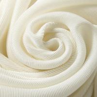 China Three-Dimensional Striped Pleated Textured Matte Pleated Fabric for sale