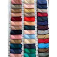 China 97% Polyester 3% Spandex Woven Plain Dyed Elastic Satin Fabric for sale