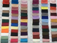 China Plain YARN DYED 97% Polyester 3% Spandex  Shiny Luxury Satin Fabric for sale
