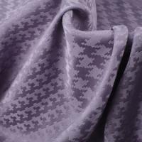 China Soft Smooth Houndstooth Jacquard Fabric Viscose Rayon Fabric for sale