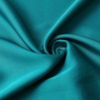 China Emerald Green 75D 130GSM Polyester Spandex Satin Fabric Stretch for sale