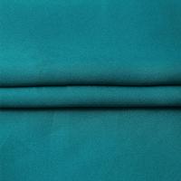 China Emerald Green 75D 130GSM Polyester Spandex Satin Fabric Stretch for sale