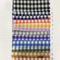 China 100gsm-140gsm Yarn Dye Twill Check And Stripe Fabrics Polyester Cotton Rayon Blend for sale