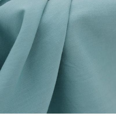 China 110gsm Tie Dye Twill 50s Bamboo Viscose Fabric 100 Cotton Rayon Voile Fabric for sale