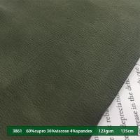 China 60% Cupro 36% Viscose 4% Spandex 123gsm Rayon Viscose Fabric Elastic for sale