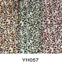 China Leopard Print Chiffon Rayon Viscose Printed Woven Fabrics 56 Inch Width for sale